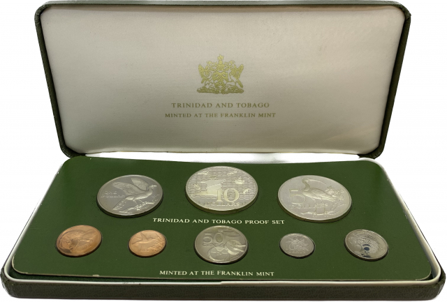 Proof set 1975 Trinidad e Tobago