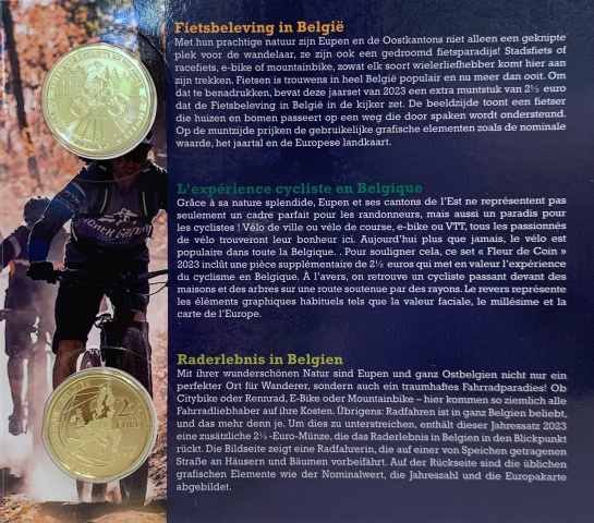 Serie divisionale Città di Eupen 2023 Belgio