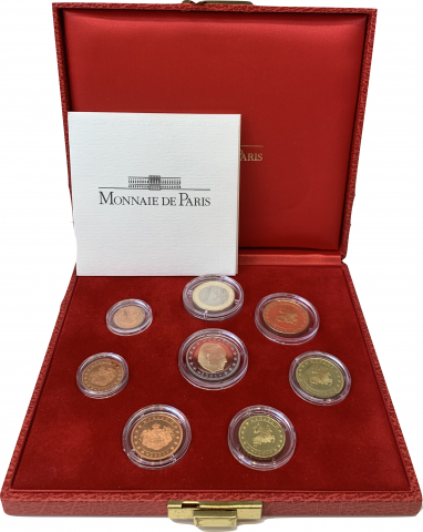 Serie divisionale 2001 proof Monaco