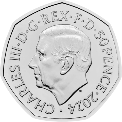 50 Pence Star Wars - TIE Fighter 2024 Gran Bretagna